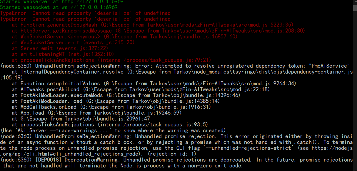 zFin-AITweaks 战局报错 是因为src/mod 与客户端不匹配 上补丁 作者评论下面有-ODDBA社区
