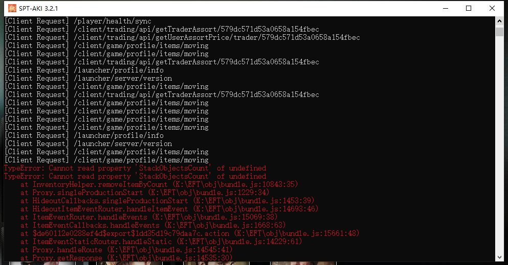 3.2.1之后黑商不刷新物品了补货倒数到0秒就卡那里，每次只有刚重启服务器客户端才会刷新-ODDBA社区