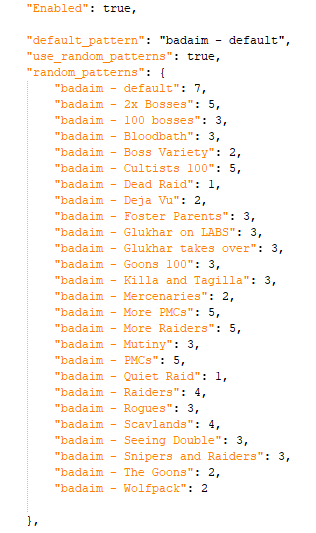 【SPT-AKI 3.2.5】LUA’S SPAWN REWORK +RAID VARIETY 2.1.8 搬运及简单翻译-ODDBA社区
